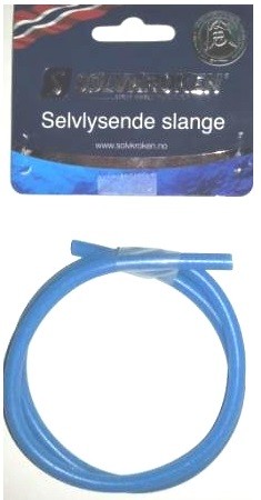 Sølvkroken Selvlysende slange Blå 3 mm (0,5 m) | Salar Sportsfiske
